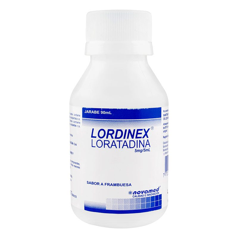 Lordinex 5Ml Jarabe 90 Ml – Droguería Nueva España